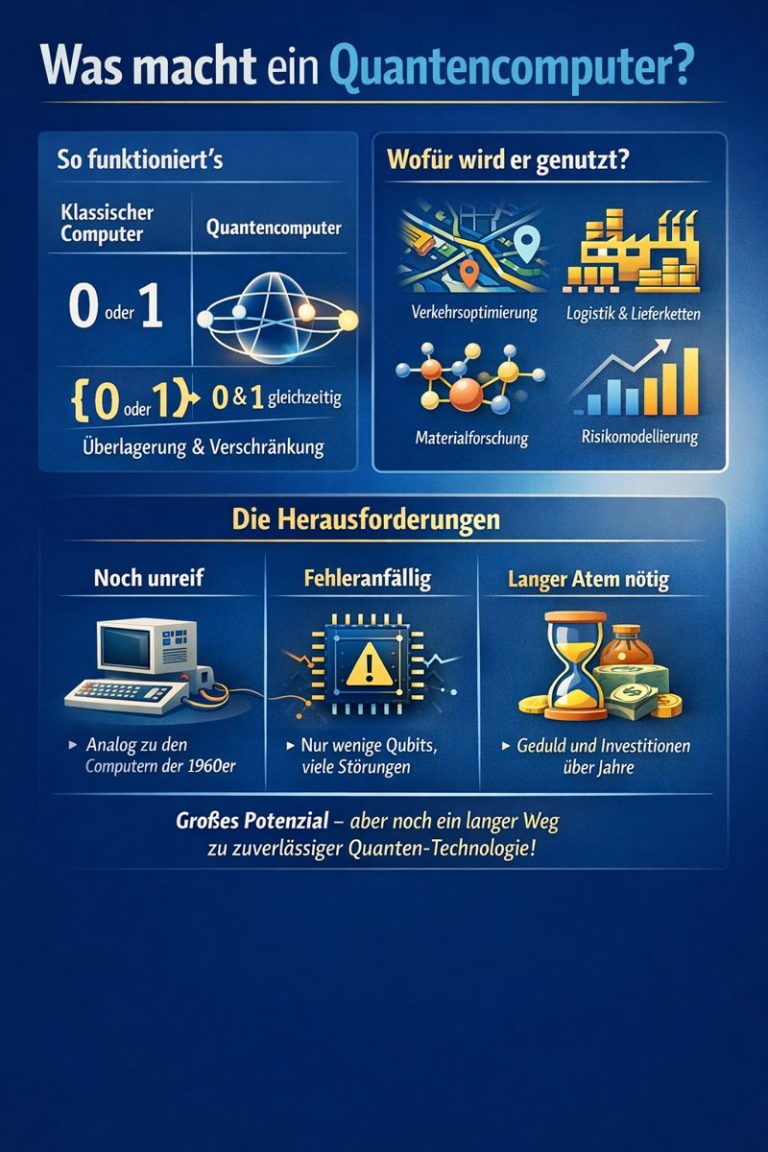 Was macht eigentlich ein Quantencomputer? – Blog